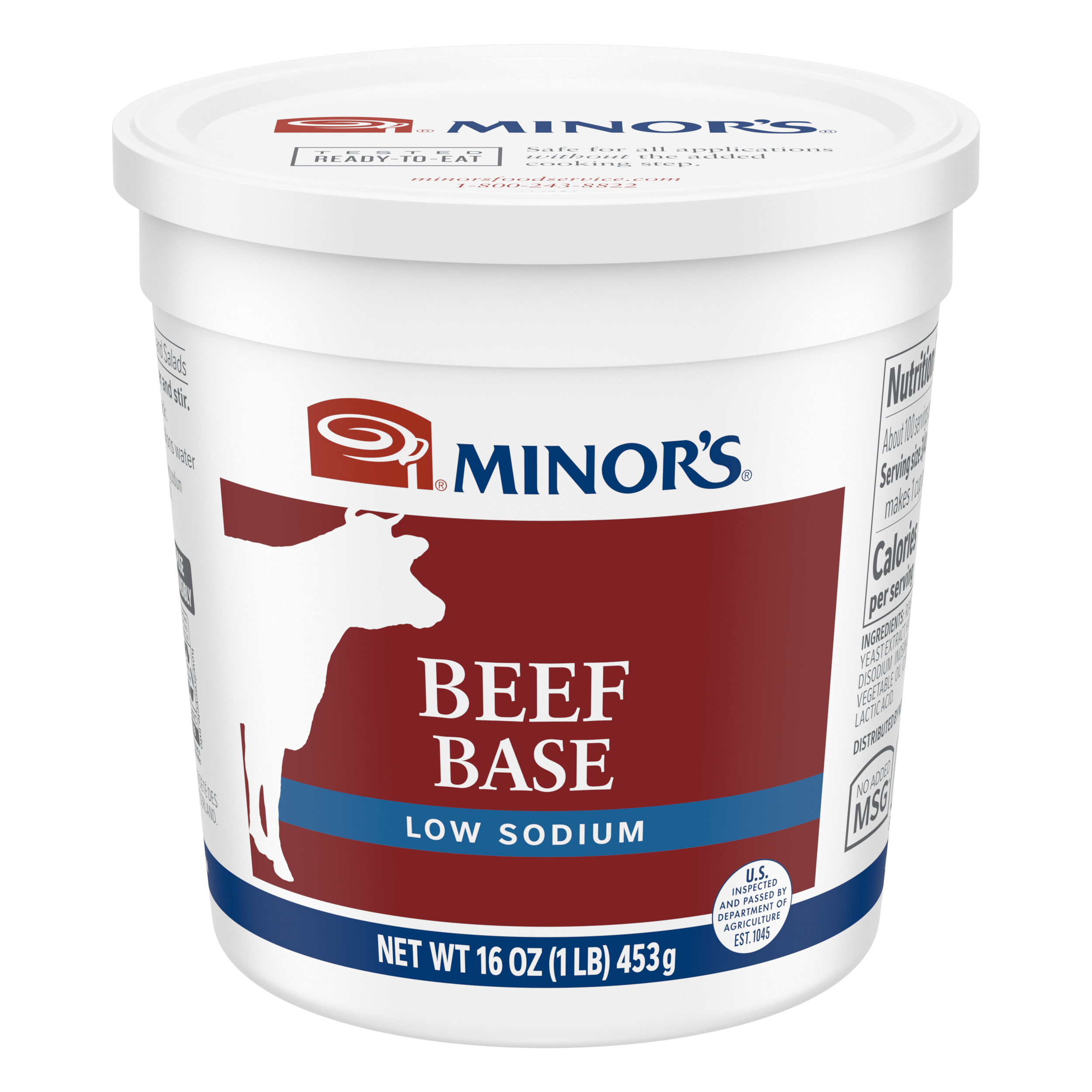 Get Minor's Low Sodium Beef Base (gluten free) – SoupBase
