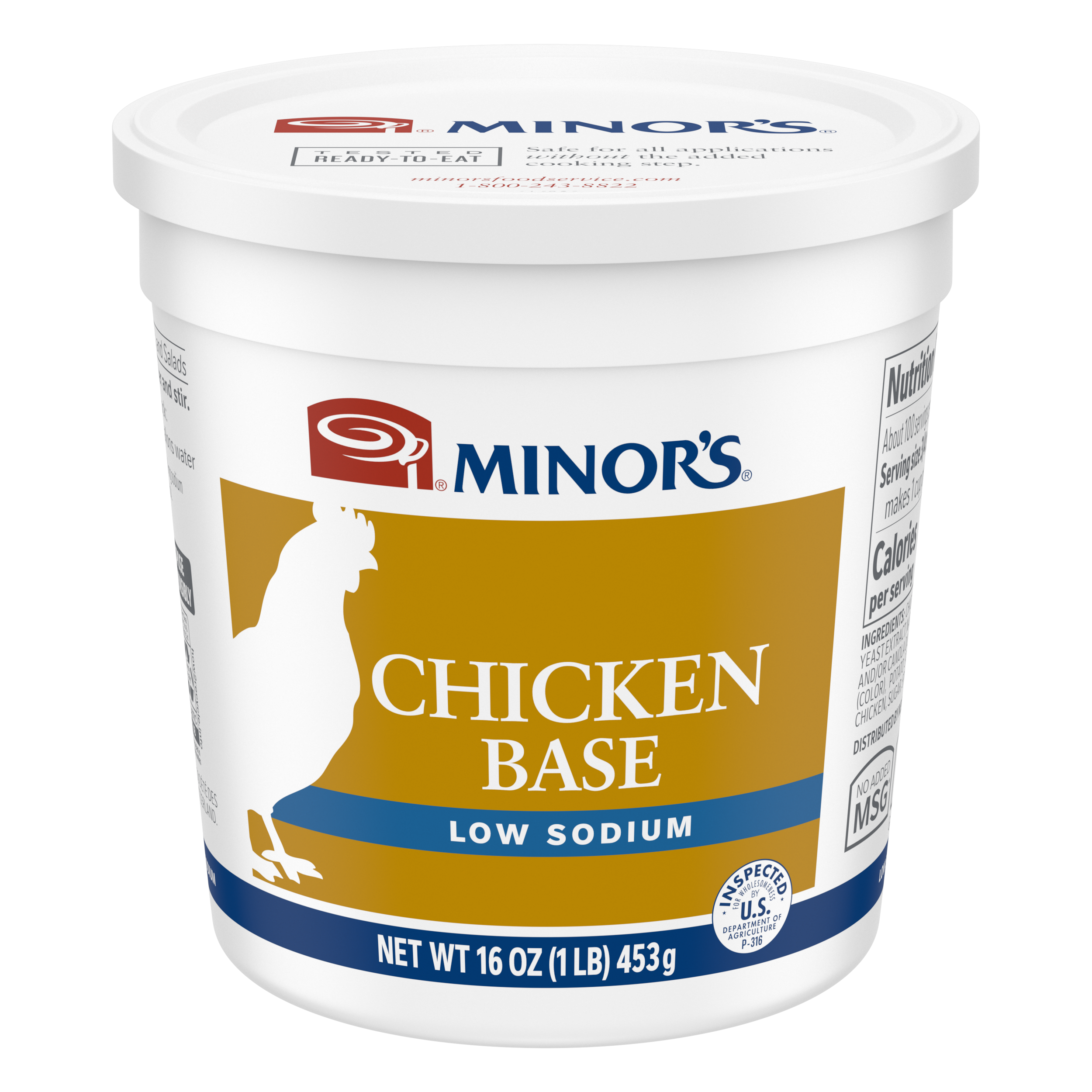 Get Minor's Low Sodium Chicken Base (gluten free & no added MSG) – SoupBase